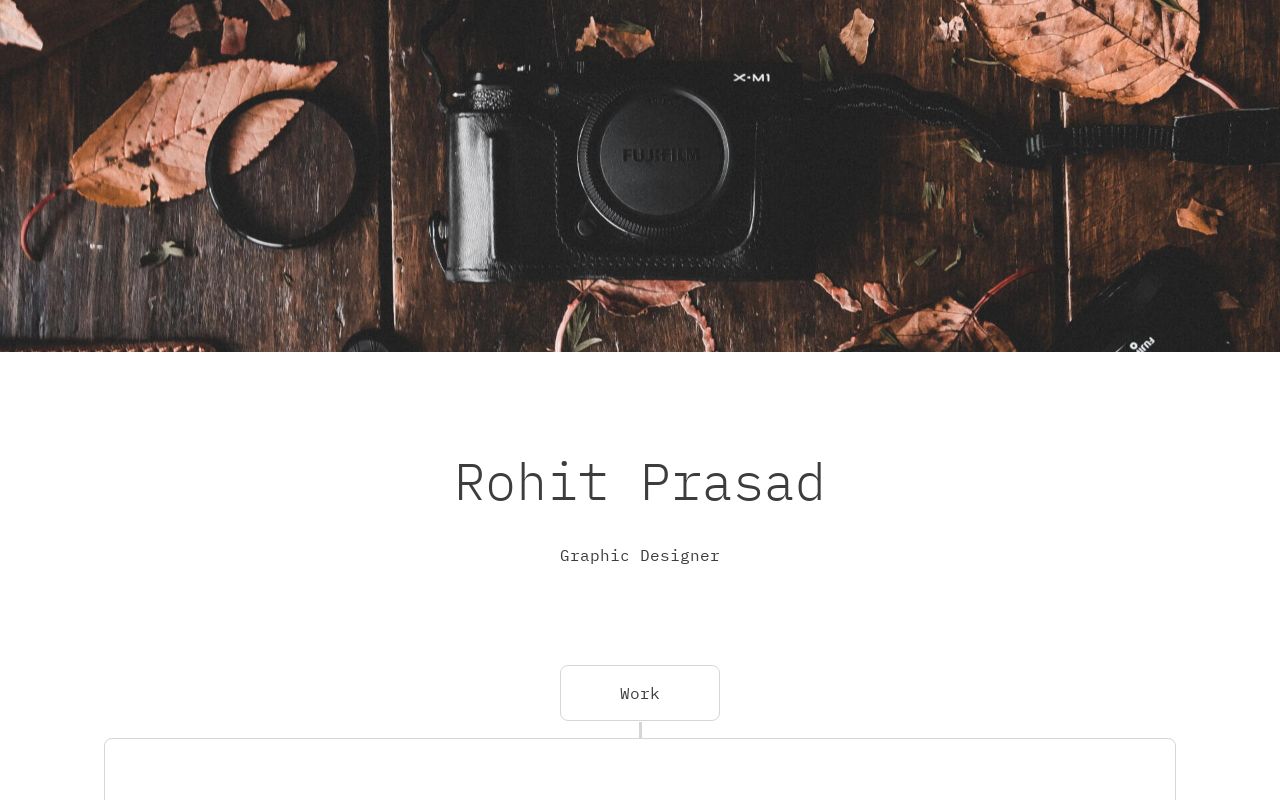 Rohit Prasad Portfolio